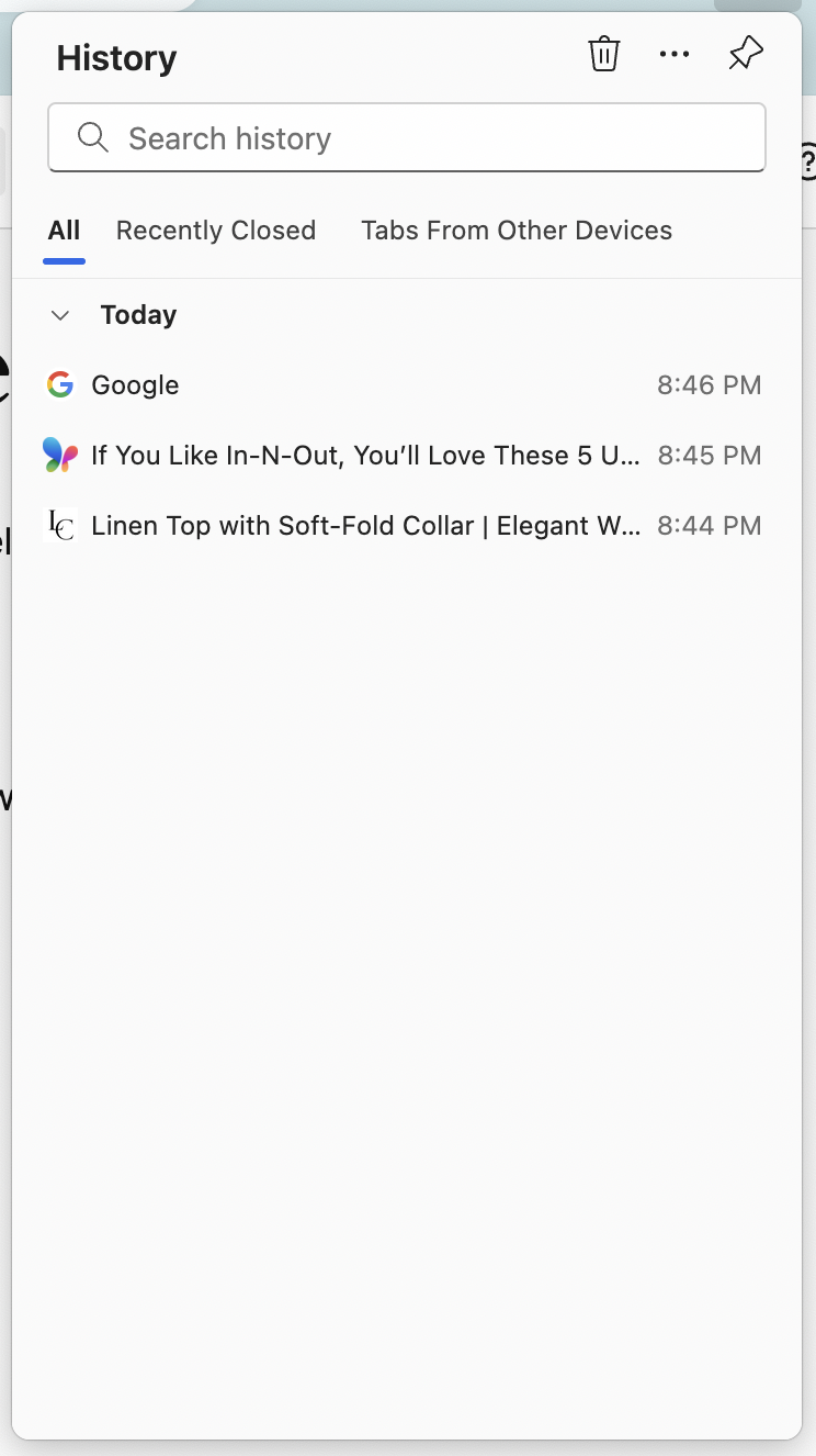 Display Browsing History in Edge Extension – Journey of learning